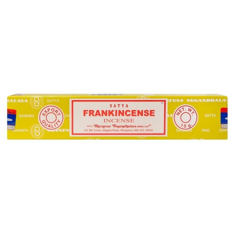 Satya Frankincense Incense - Incense Sticks Online